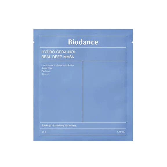 BIODANCE Hydro Cero-Nol Real Deep Mask (Blue) – KBeauty USA